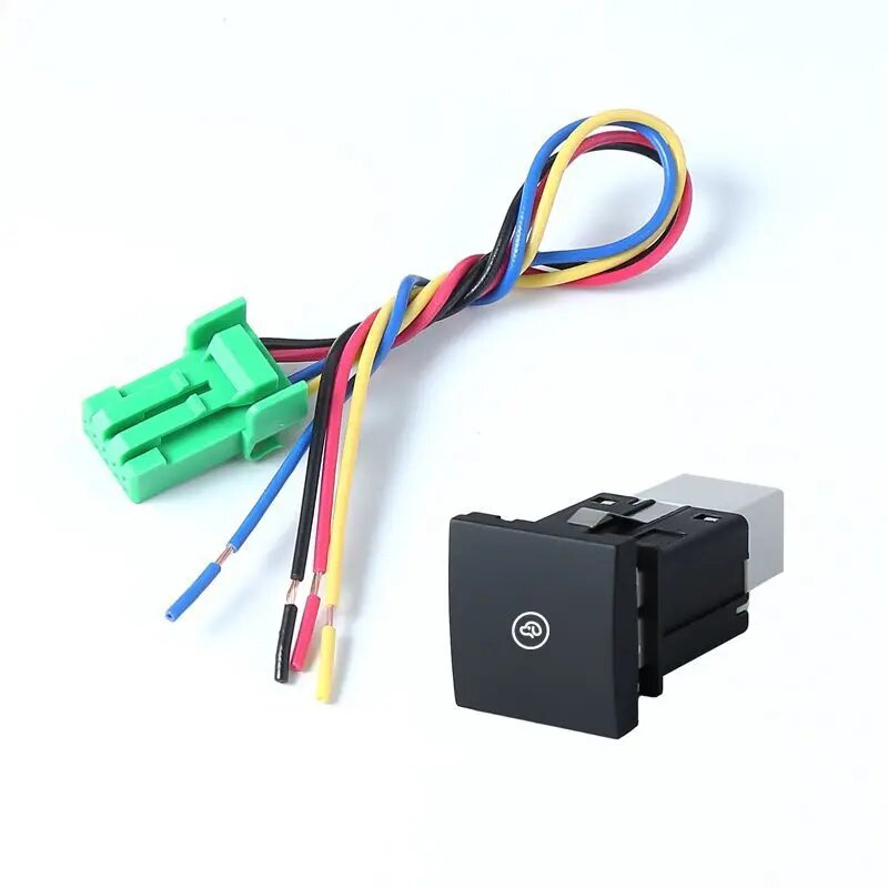 1 шт, автомобильный красный светодиодный автомобильный противоскользящий обогрев сиденья, кнопка включения и выключения камеры для Volkswagen Golf 6 Jetta 5 MK5 EOS Scirocco Polo