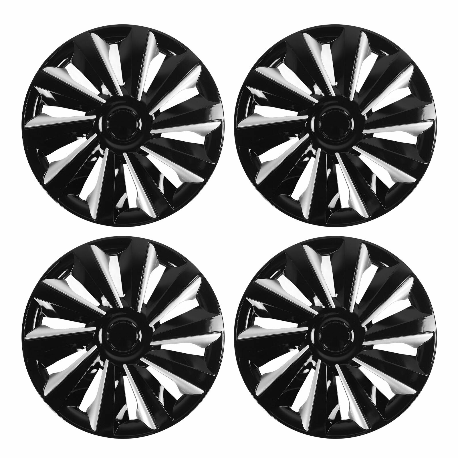 4pcs hebcap heale Cover Snap On Universal 15 -дюймового колеса колеса на колесах.