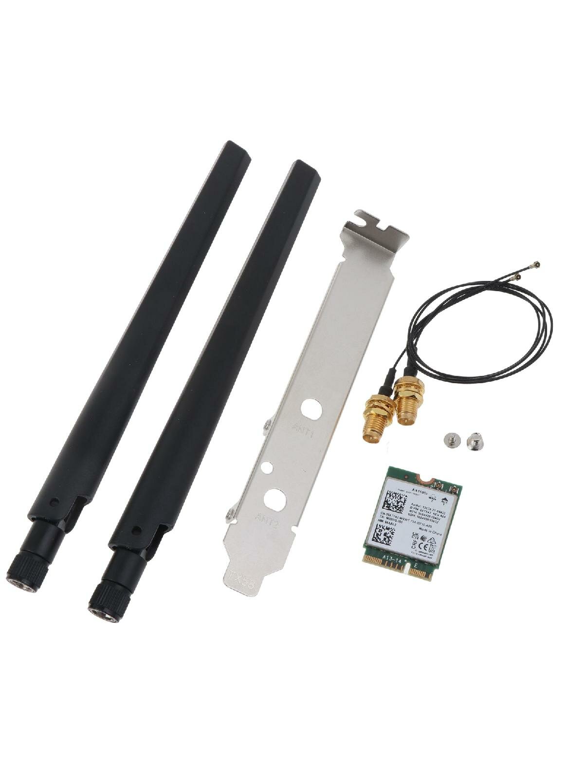 Killer 1690i AX411NGW WIFI6E Tri-band 2.4GHz/5GHz/6GHz CNVI Wireless Network Card AX411 Bluetooth-compatible 5.3