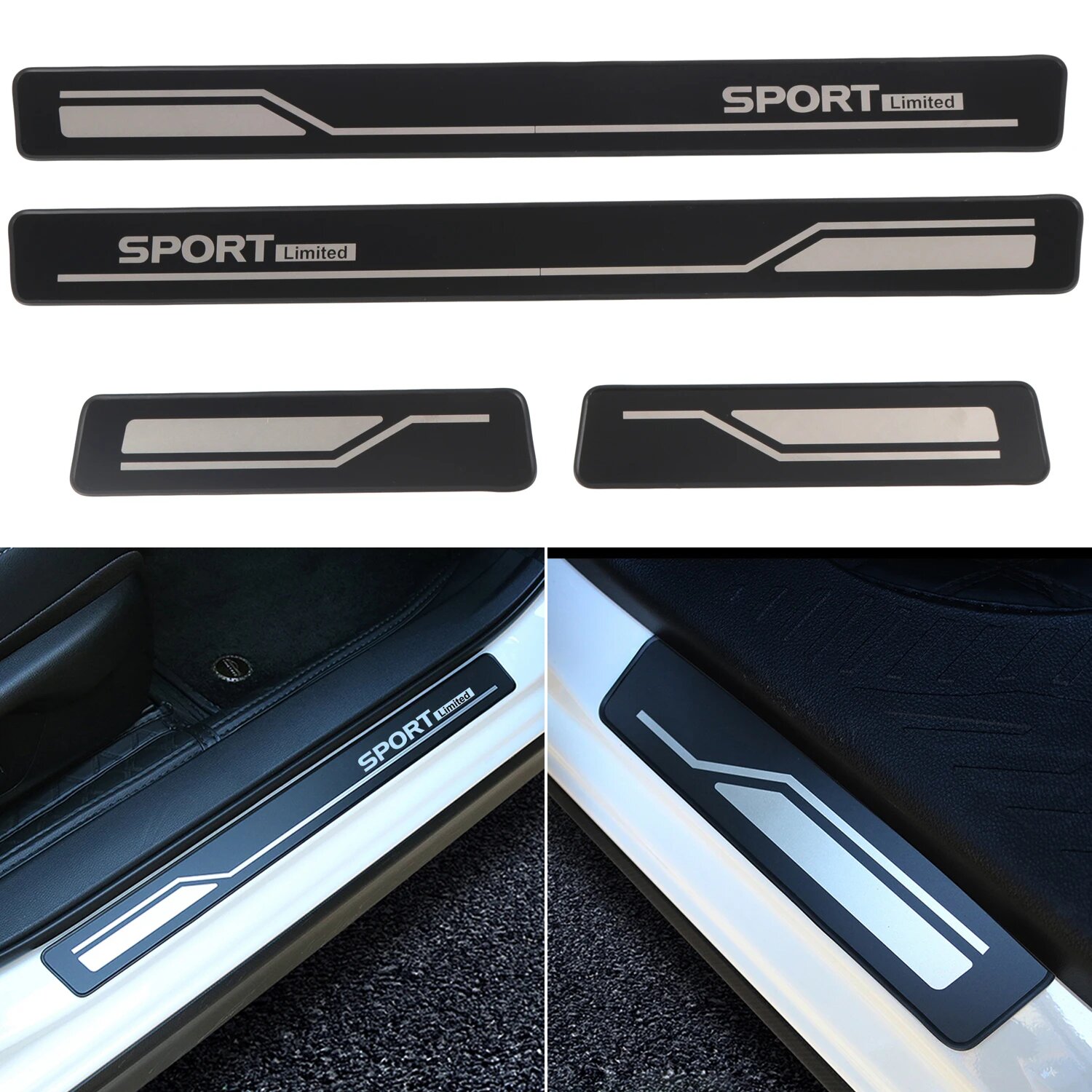 Для Subaru LEVORG 2020-2024/Crosstrek 2024 2025/WRX 2022-2024 автомобильные аксессуары накладка на порог из нержавеющей стали