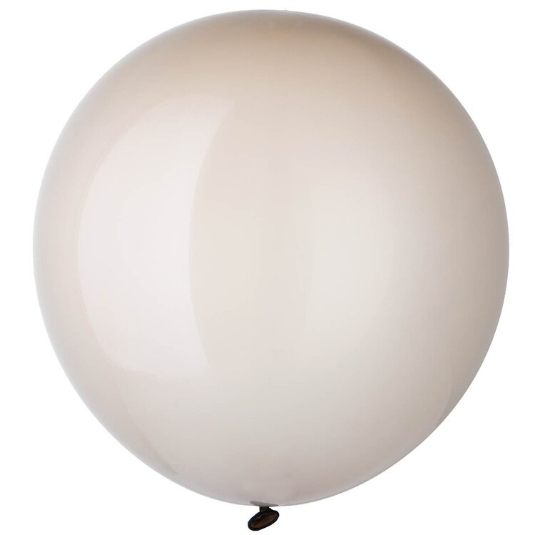 Воздушный шар КНР кристалл экстра bubble grey, круглый