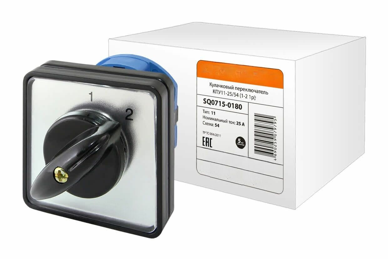 Кулачковый переключатель КПУ11-25/54 (1-2 1р)