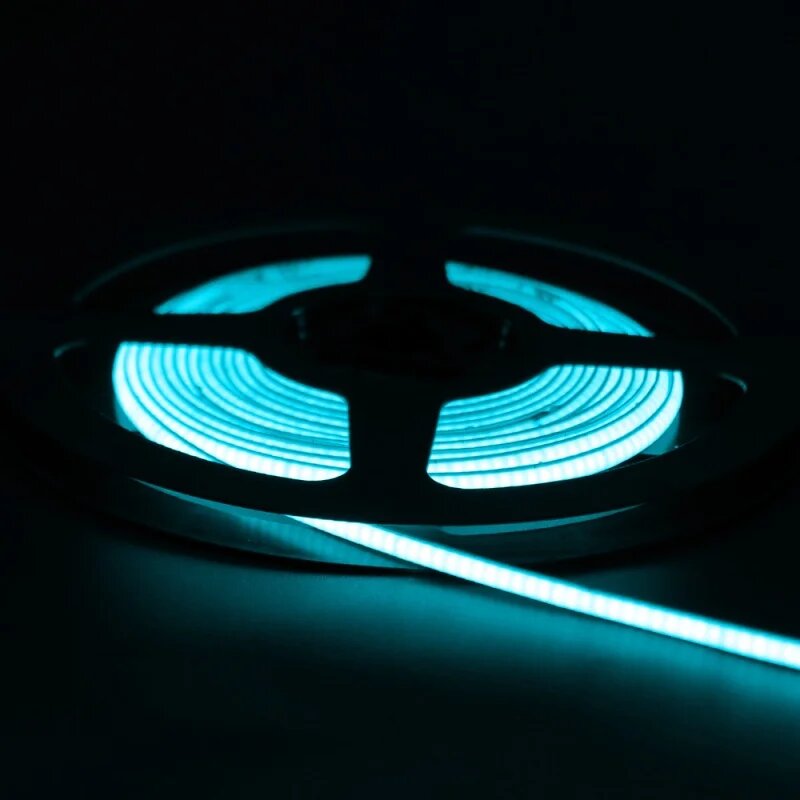 Светодиодная лента голубая 12В, 3м, ice blue
