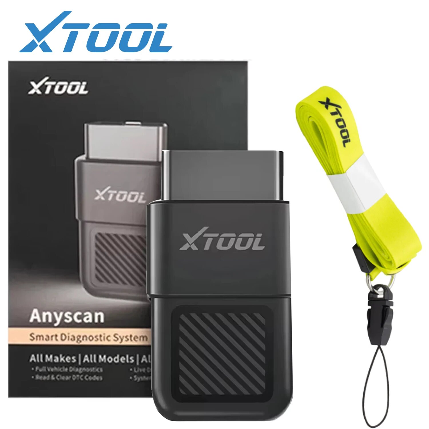 XTOOL Anyscan A30X OBD2 Code Reader Bluetooth Портативный беспроводной инструмент сканирования 26+ Усовершенствованные специальные функции PK A30M V2.0