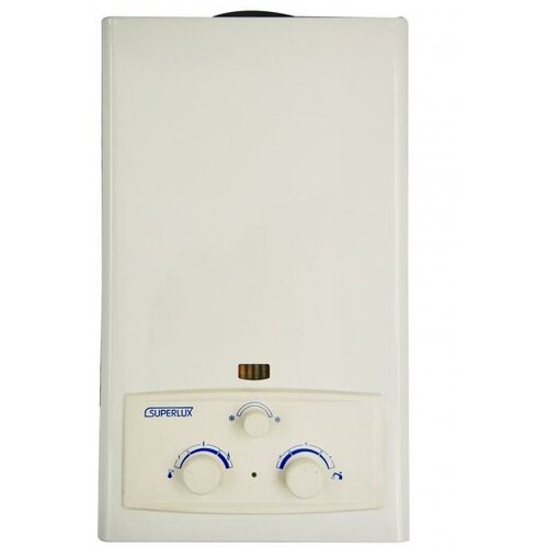 Купить Колонка газовая SUPERLUX 10L CF NG NEW белый - цена: 12148 ...