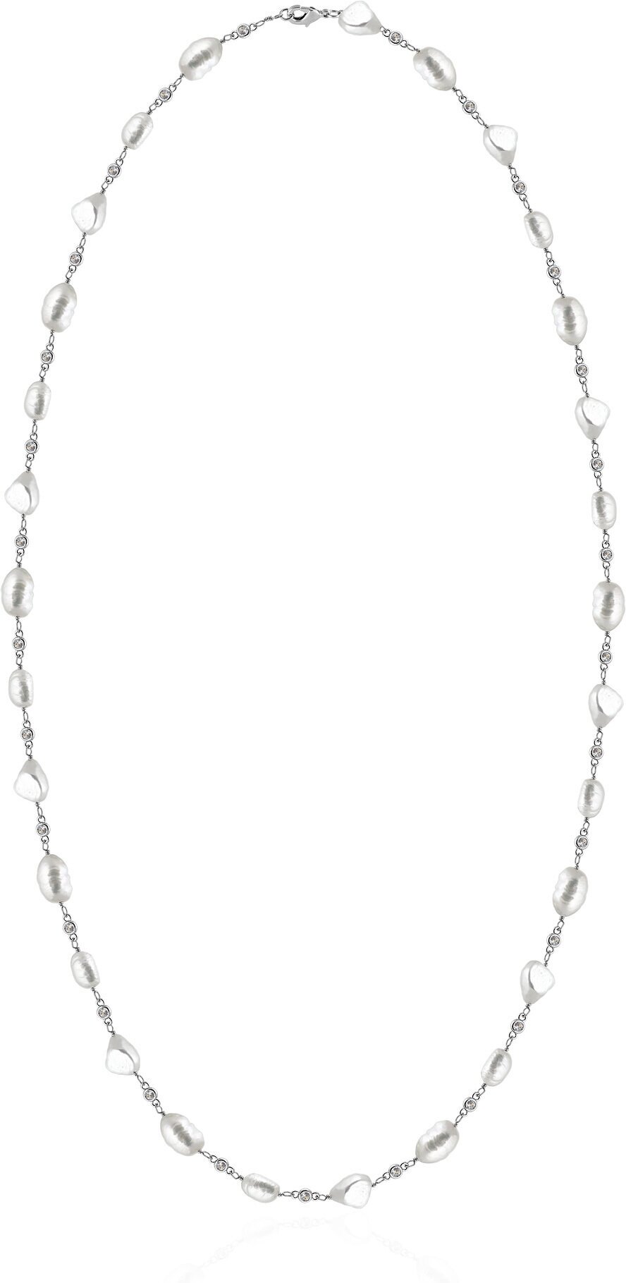 Колье, жемчуг барочный