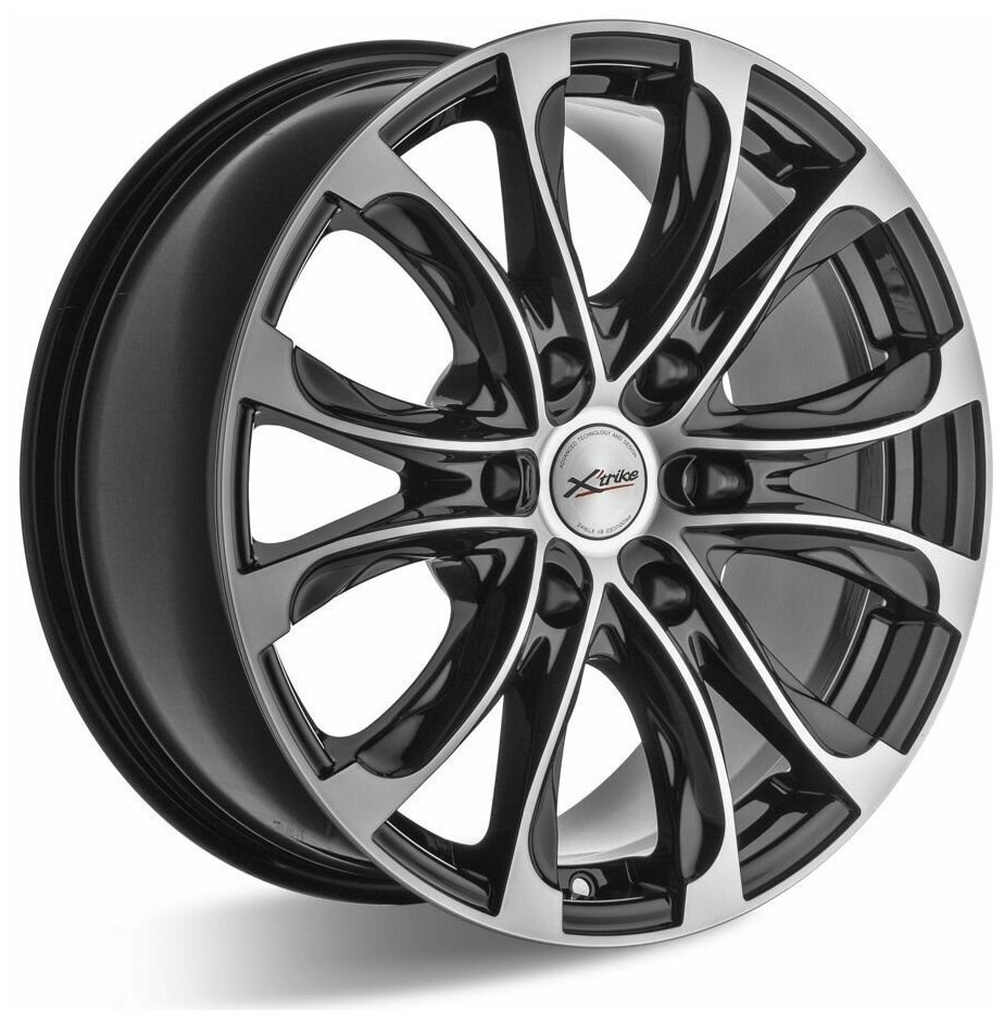 Диск колёсный X-134 8.0x18 6x139.7x100.1 ET36 BK/FP, арт.82757