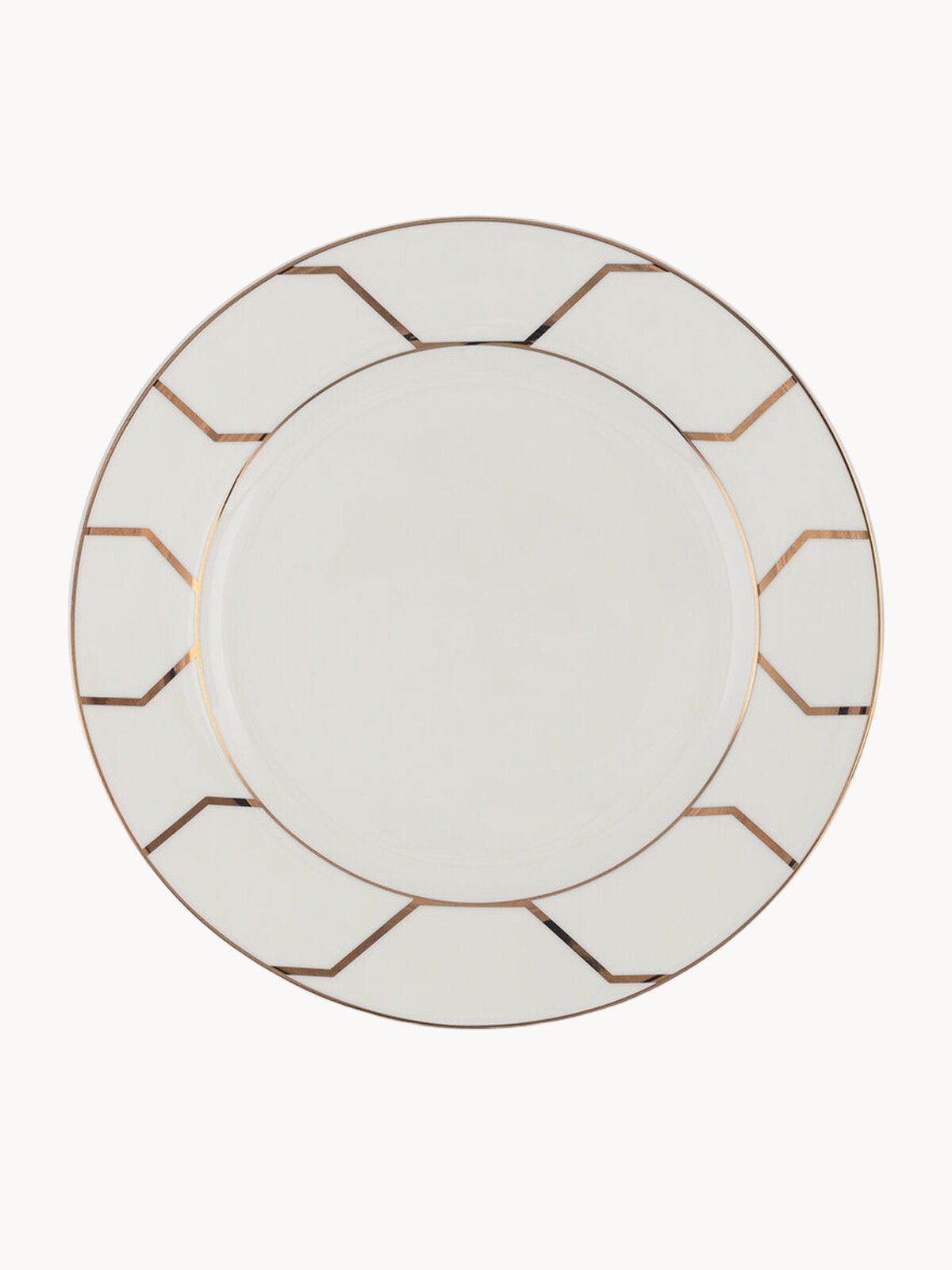 Тарелка десертная NADOBA, серия MARI BELLA, 19 см, фарфоровая, белый, закусочная тарелка, СВЧ, подарок на Масленицу