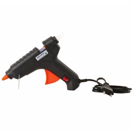Клеевой пистолет Brauberg 60 Вт для стержня 11 мм, с выключателем , в блистере, 671053