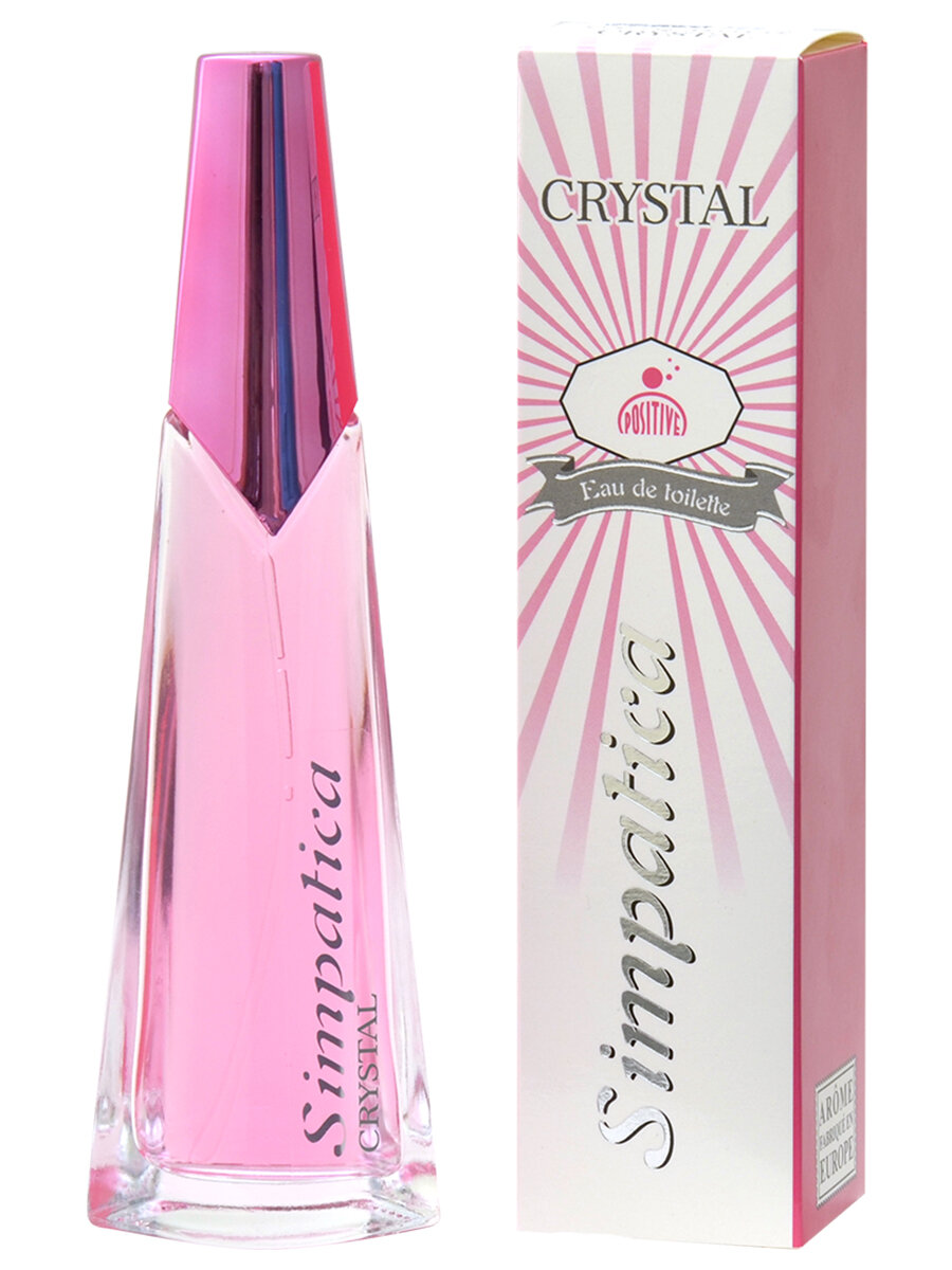 Туалетная вода Positive Parfum женская Simpatica Crystal 50мл