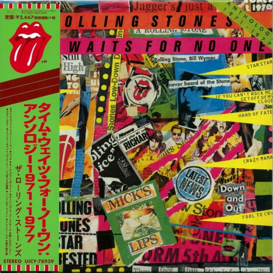Компакт-диск The Rolling Stones — Time Waits For No One (Anthology 1971-1977)(Mini LP CD)