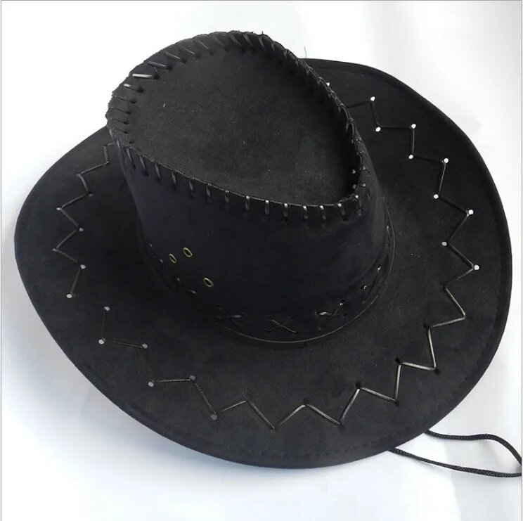Черная шляпа ковбойская для косплея, Children Hat 2