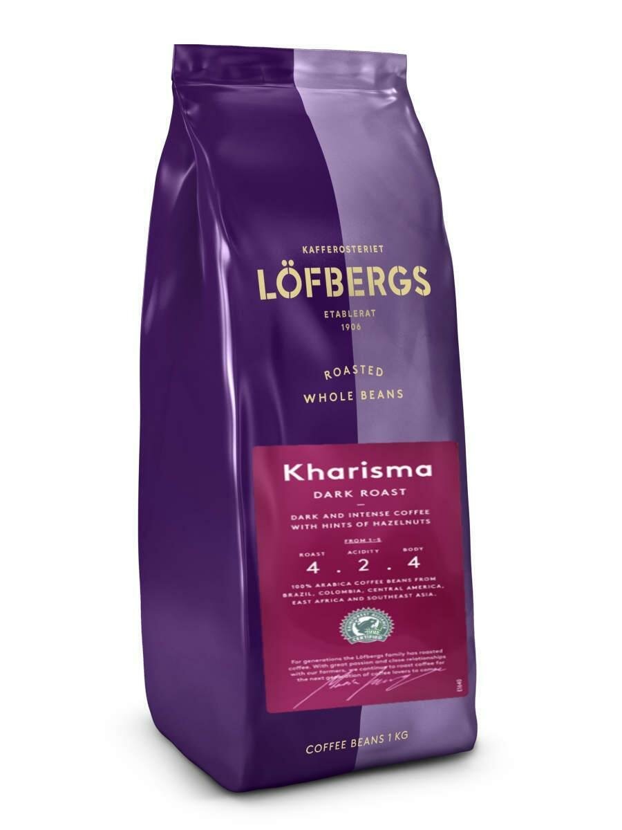 Кофе в зернах Lofbergs Kharisma, 1 кг