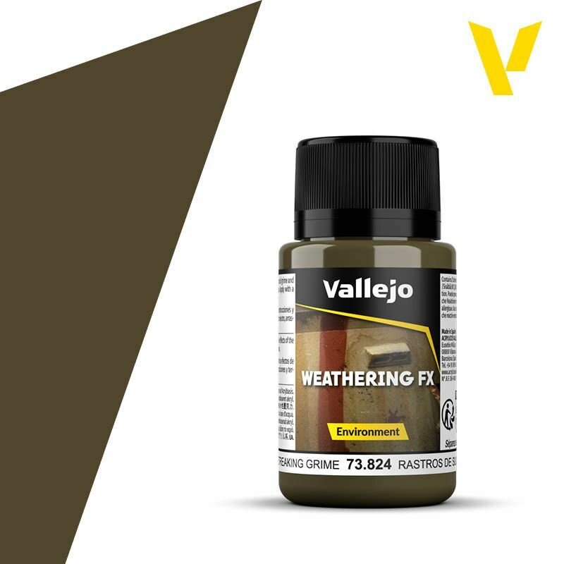Краска Vallejo серии Weathering Effects - Streaking Grime (40 мл)