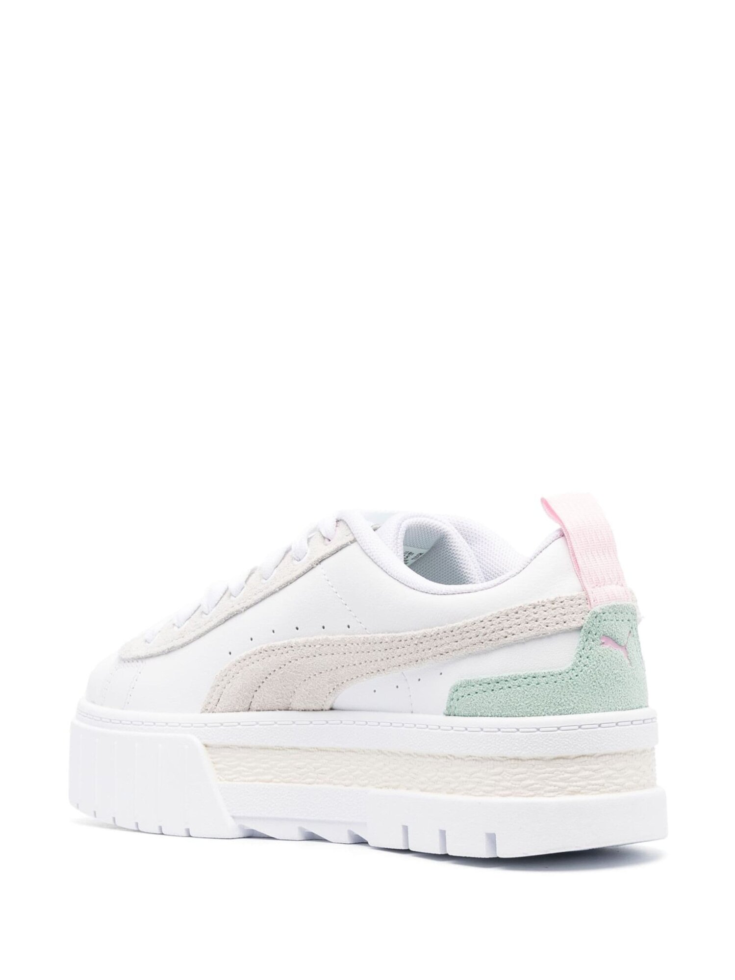 Кроссовки PUMA Mayze Mix, размер 10 US, бежевый/белый — фото 1