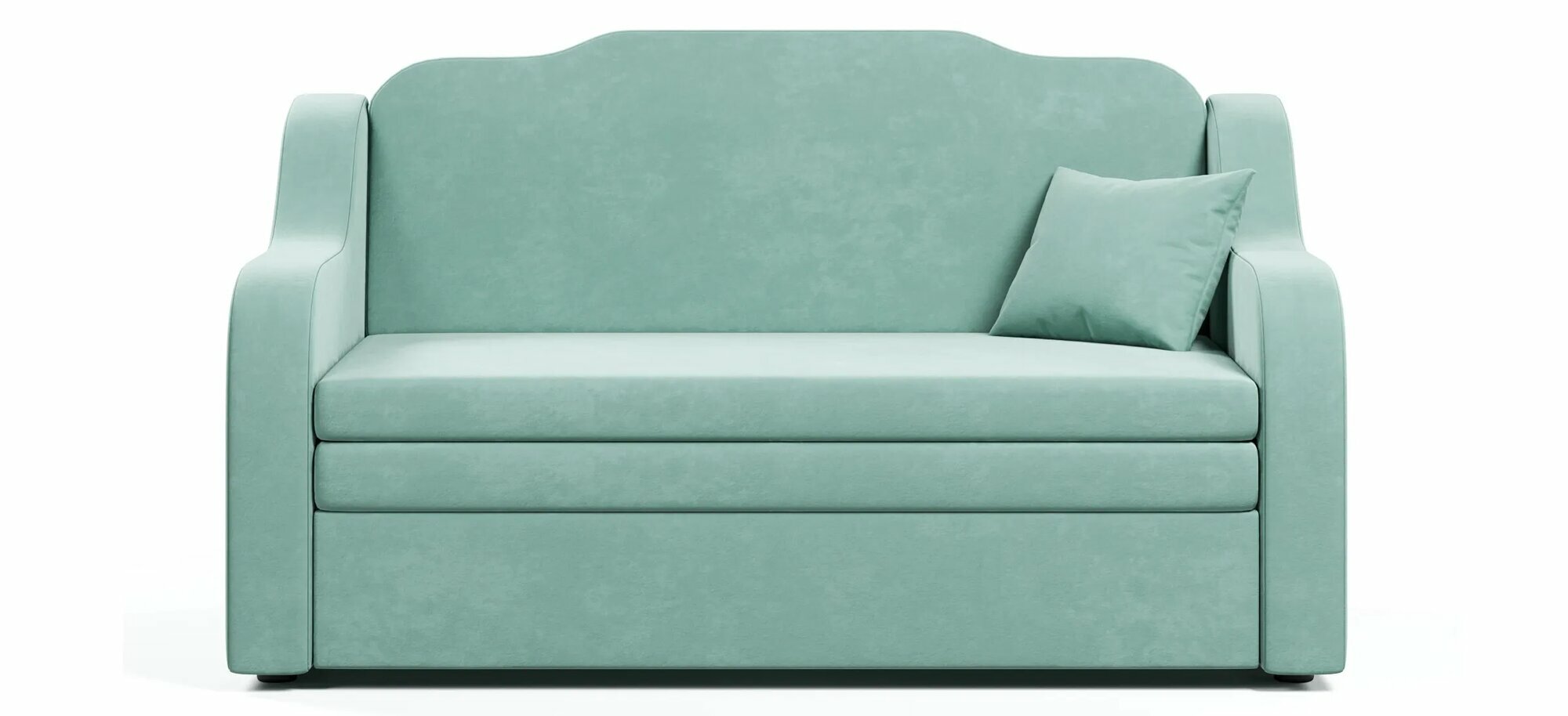 Диван-кровать Джонни 2, 130х80х90 см, механизм Выкатной, диван раскладной маленький, с ящиком для белья