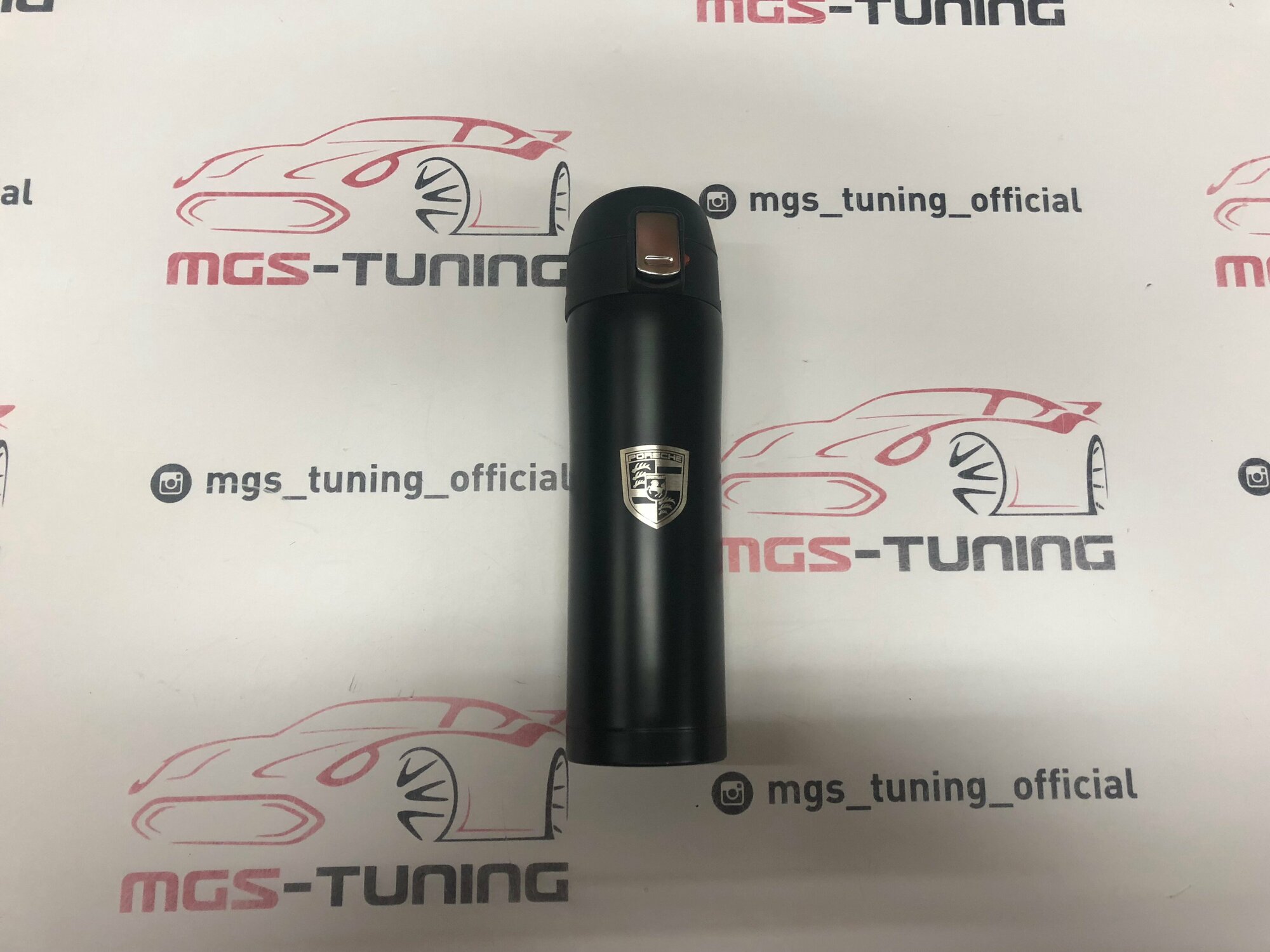 Термос Porsche черный