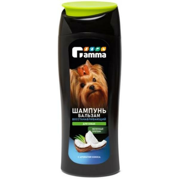 Шампунь-бальзам восстанавливающий для собак 0,400л