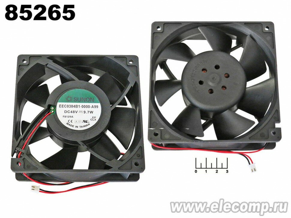 Вентилятор 48V 0.21A 120*120*38мм EEC0384B1-0000-A99