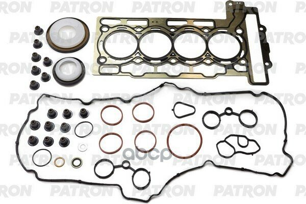 Комплект прокладок двигателя head set with CHG CITROEN. PEUGEOT 1.6 16V EP6 08> PATRON арт. PG1-2074