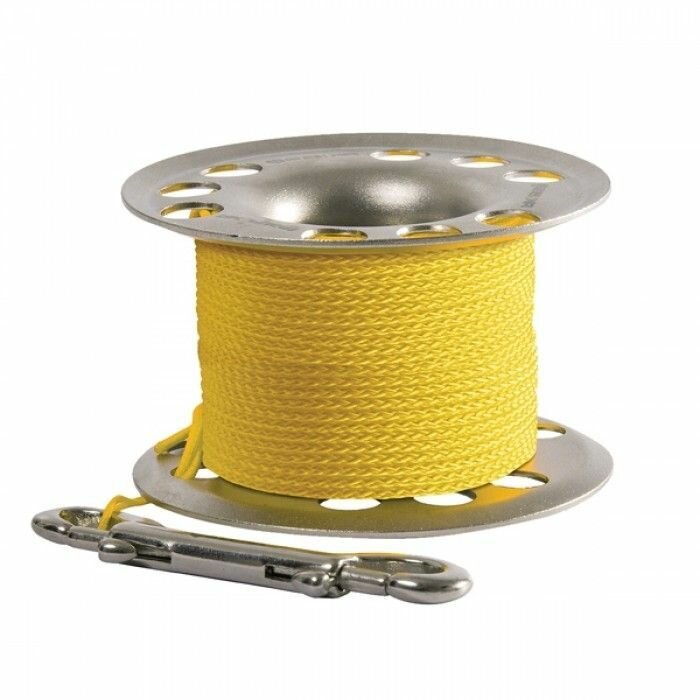 Катушка Mares XR с линем и карабином 15м