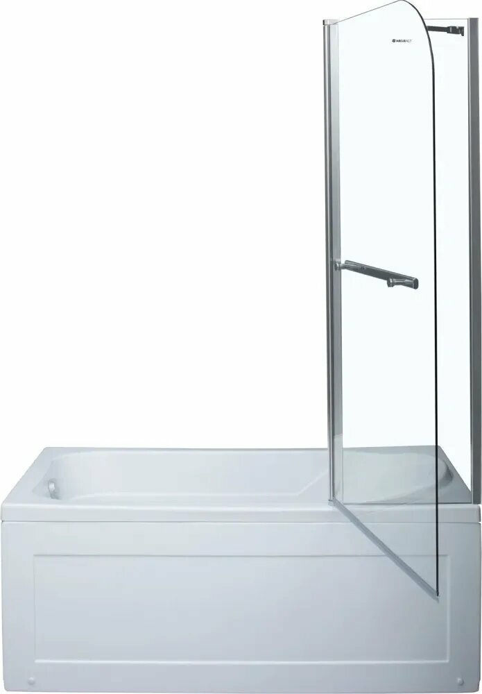 Шторка на ванну Aquanet SG-1200 прозрачное стекло