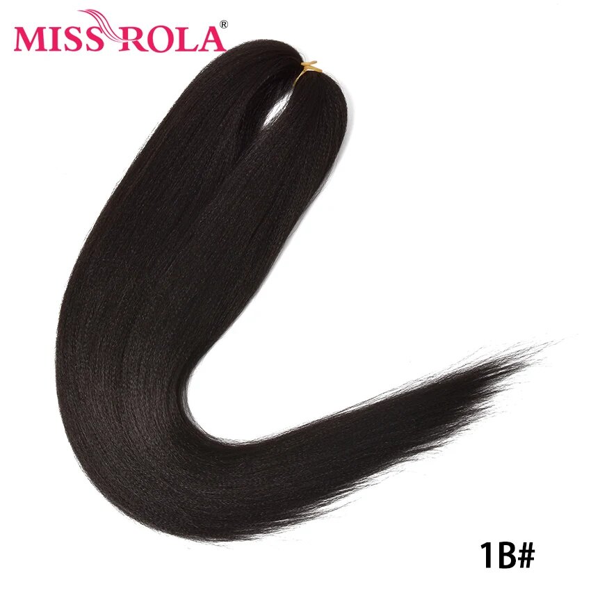 Miss Rola синтетические косы канекалон 30 дюймов розовые 1B