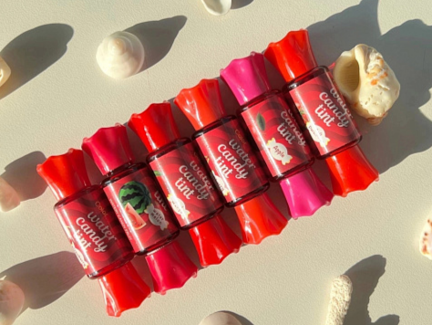 Жидкий тинт для губ Конфетка WATER CANDY TINT Набор 6 шт.