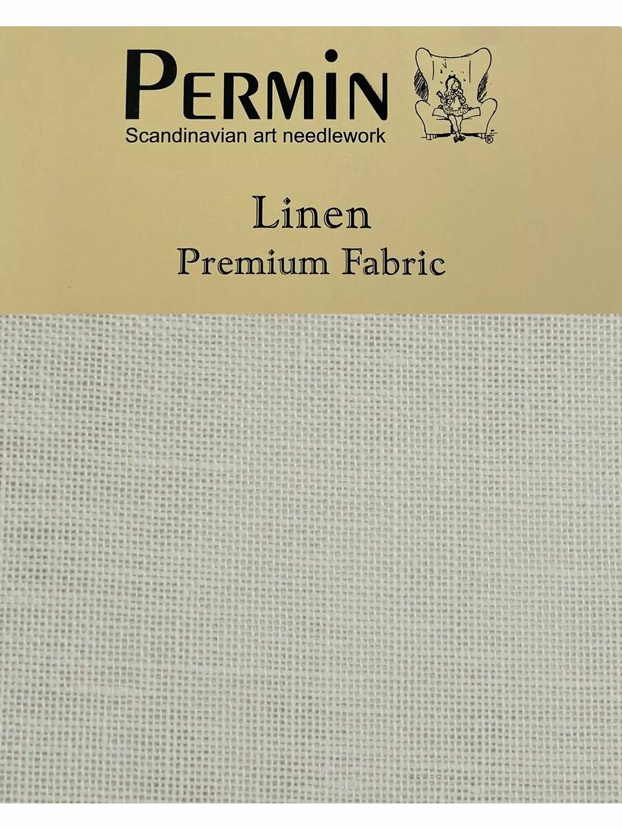 Канва Permin Linen 28 ct. (70x50 см, цвет 66) 100% лен