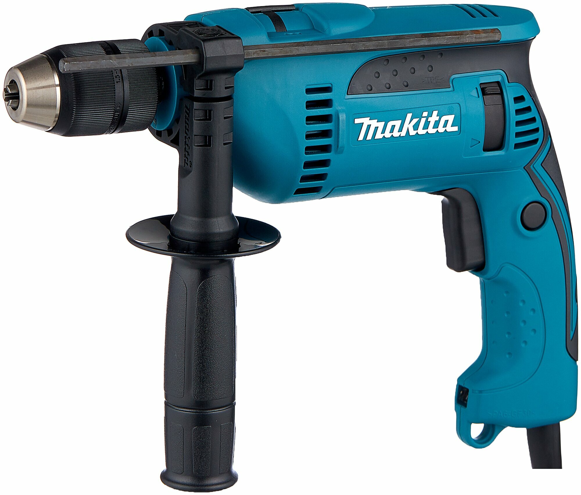 Дрель ударная Makita HP1641F, 680 Вт, БЗП 13 мм