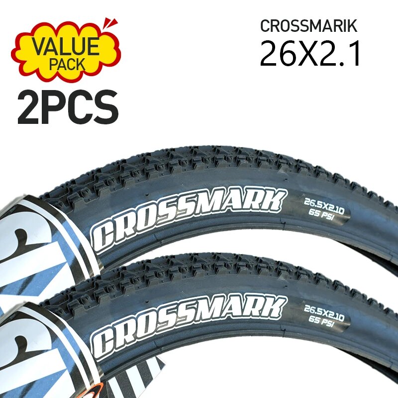 MAXXIS CROSSMARK шины для горных велосипедов 2 шт. 2pc 26x2.1 no fold