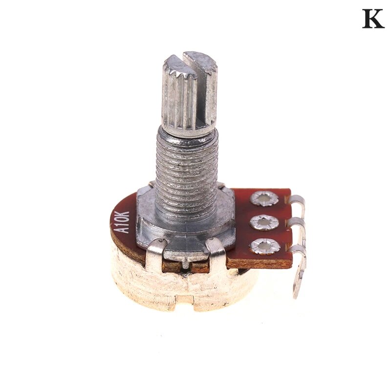 Потенциометры для электрогитары латунные A10K