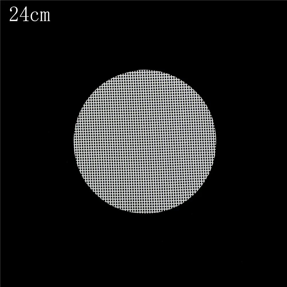 Круглый силиконовый коврик для выпечки 6 размеров Серый, 24cm