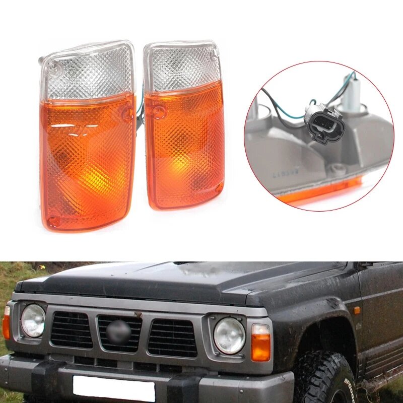 Сменный углосветильник Nissan Патруль GQ Y60 1987-1994, left