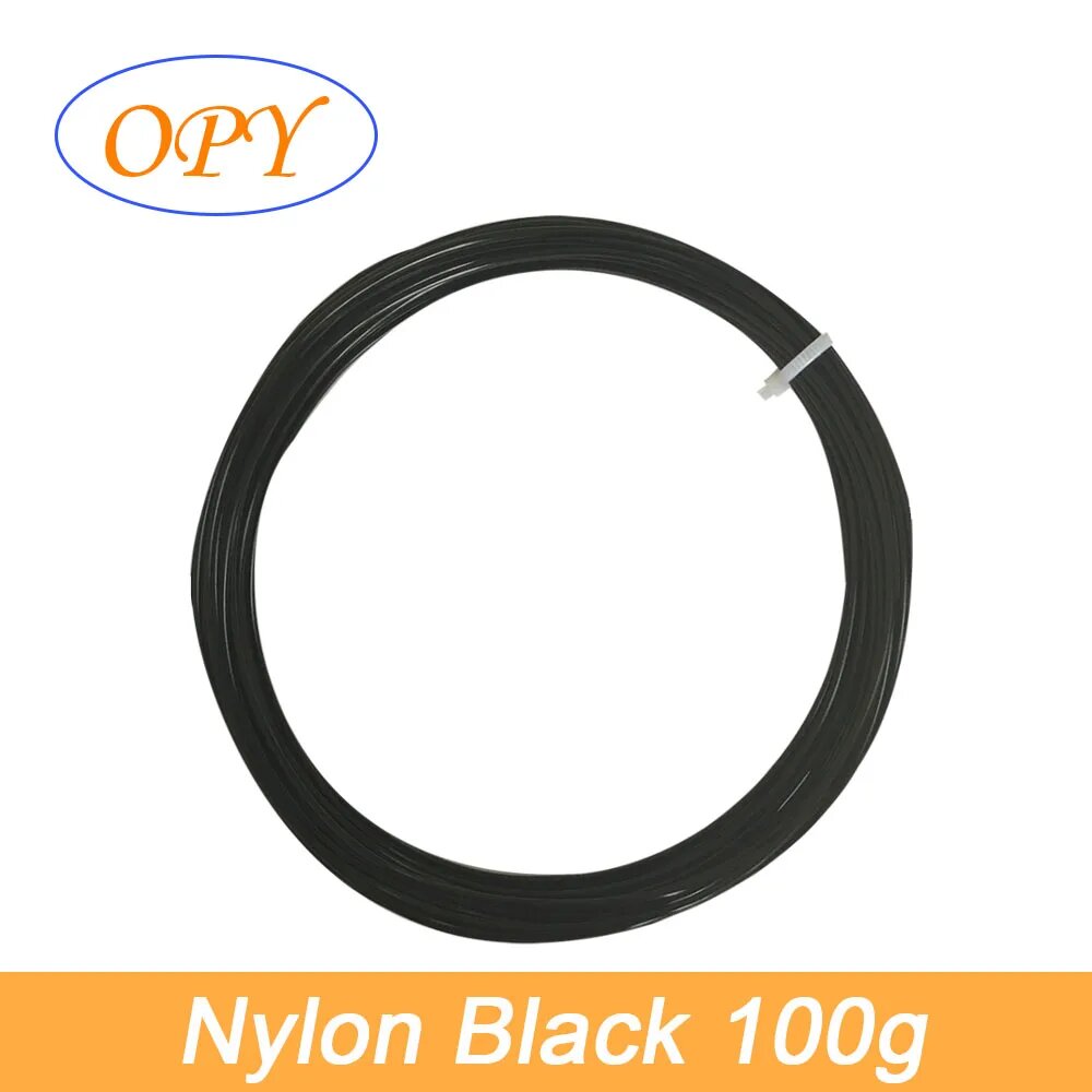 Прозрачная нейлоновая нить для 3D печати OPY 1 кг NYLON Black 100g