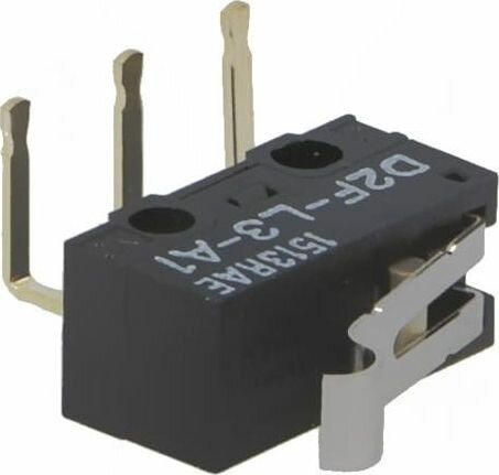 Микропереключатель OMRON D2F-L3-A1 SNAP ACTION с рычагом с имитацией ролика, 1 шт