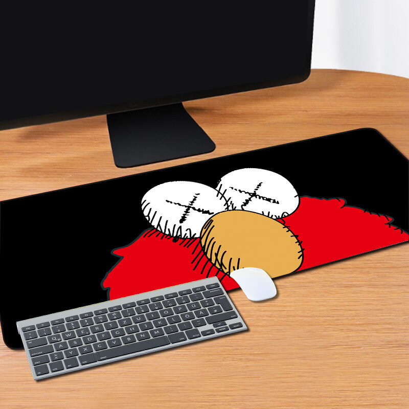 Коврик для мыши Liangcaida "Улица Сезам", нескользящий, 700x400 мм