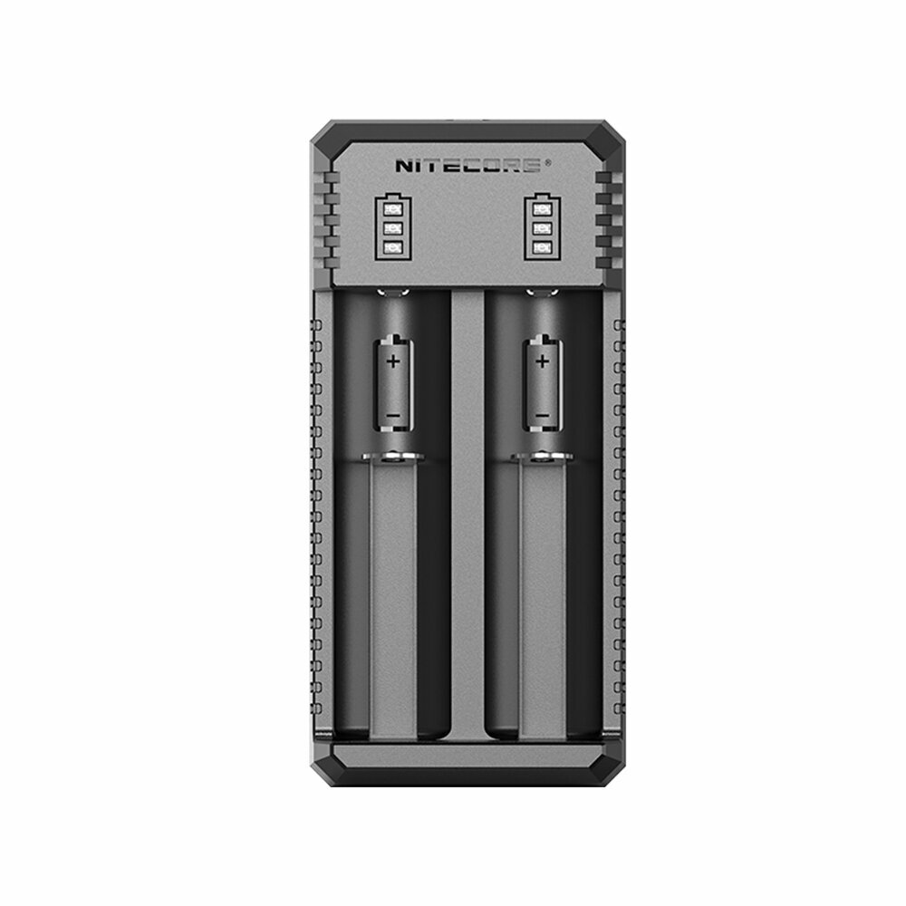 Зарядное Устройство Для Аккумуляторов Nitecore Ui2 18650/21700 (2X Батареи)