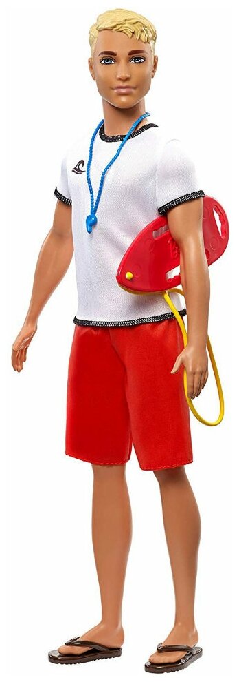 Кукла Barbie Кем быть? Кен FXP01 спасатель