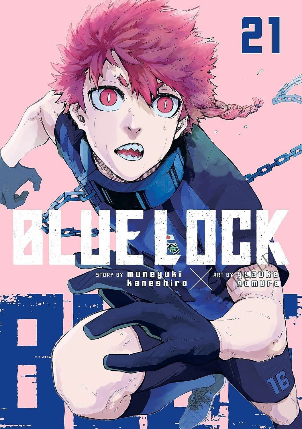 Манга BLUE LOCK. Vol 21 . English version
