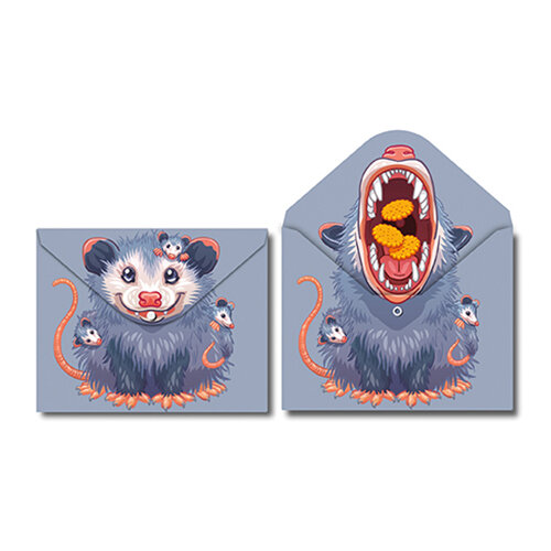 Centrum Опоссум Папка-конверт на кнопке A4 180 мкм, прочный формат документов 74966-ZJ84