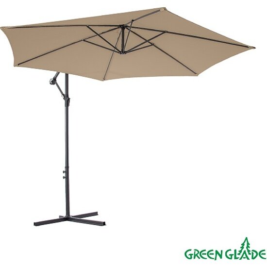 Зонт садовый Green Glade 6005 тауп