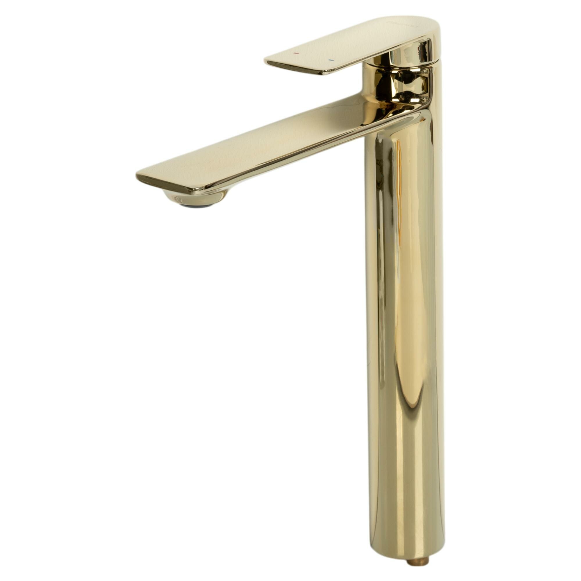 Смеситель для раковины Osgard Endi однорычажный на столешницу цвет золото