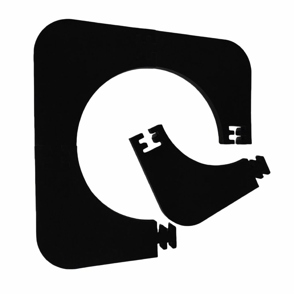 (1 комплект) Защитное кольцо для доски для игры в дартс