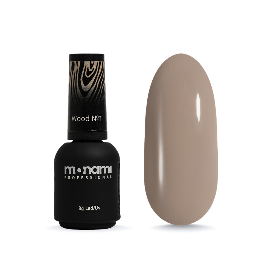 Гель-лак Monami Professional Wood №1, 8 г