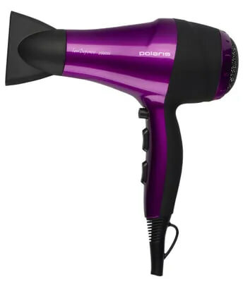 Фен POLARIS PHD-2077i черный/фиолетовый
