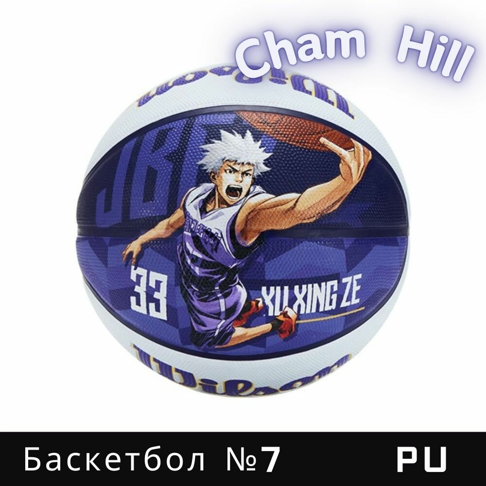Мяч баскетбольный wilson LEFT-HAND LAYUP WZ3017601CN7, размер 7