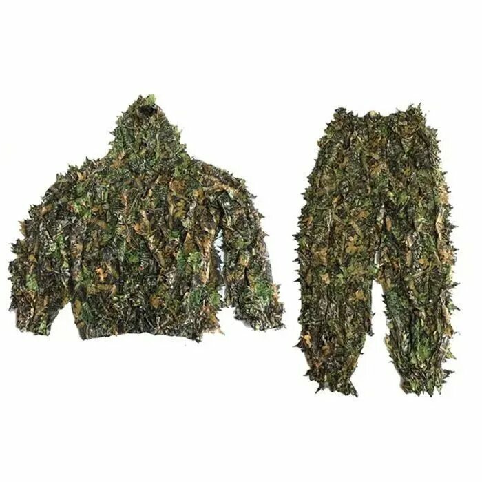 Наружный маскировочный костюм/3D листья тактический набор YZ