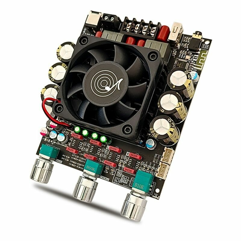 ZK-3002T Плата цифрового усилителя мощности Bluetooth 300WX2 2.0 Channel-A