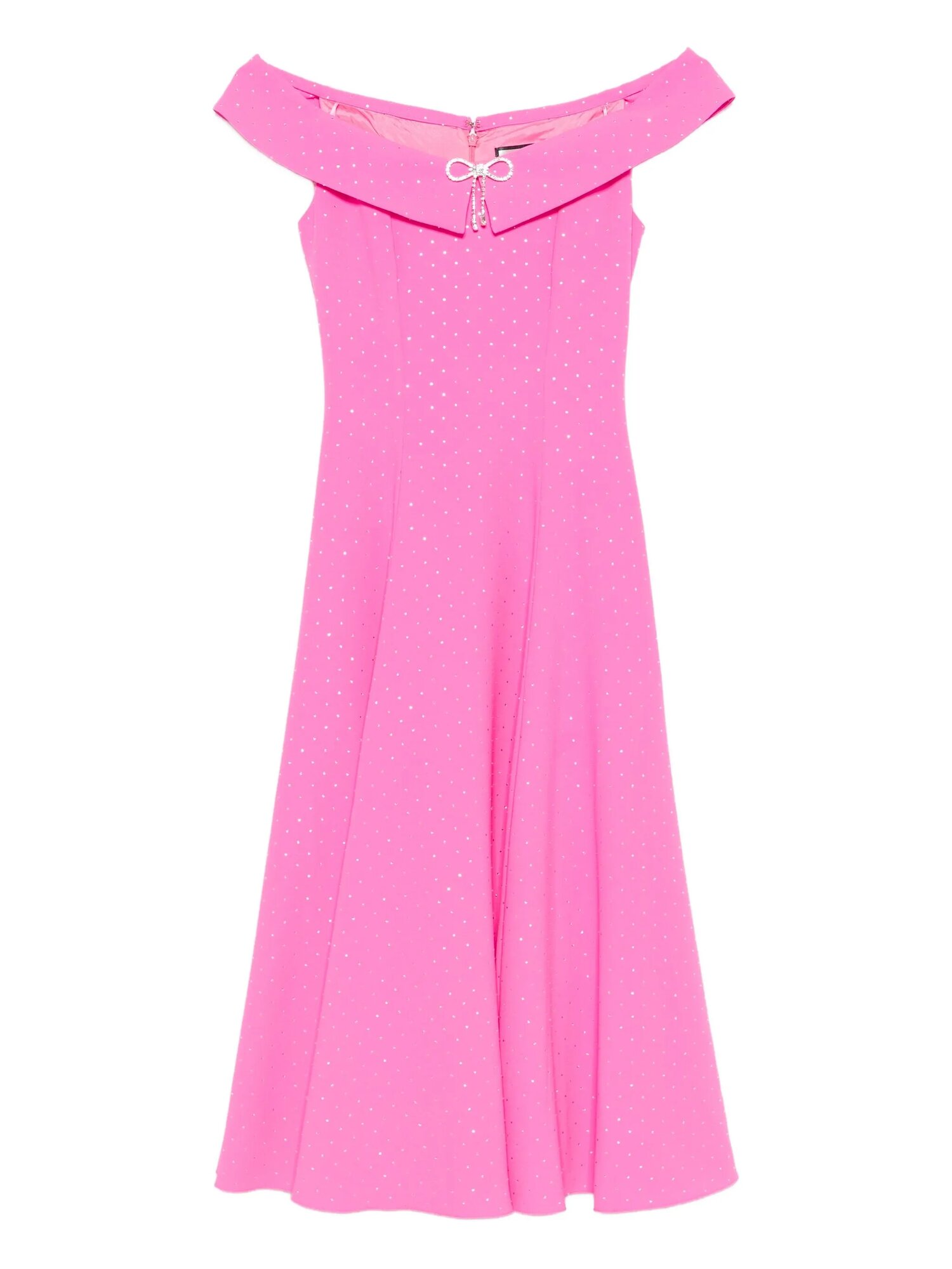 Платье Платье миди с открытыми плечами